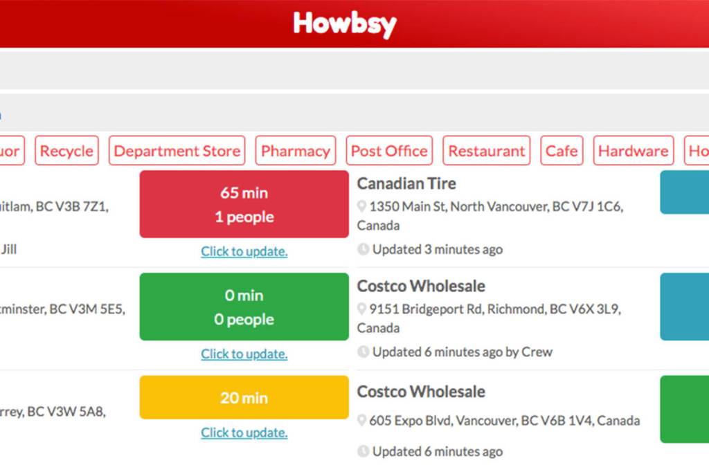 VIDEO: Maple Ridge start-up shows wait times at businesses across ...
