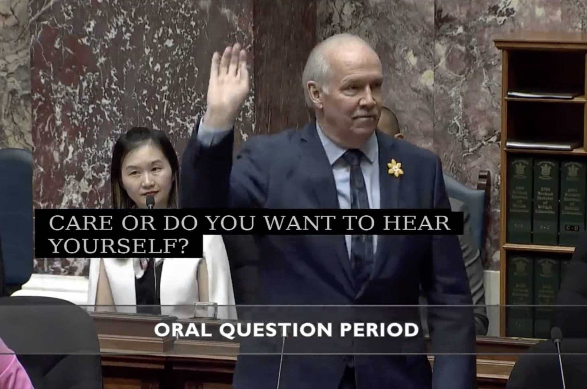 ‘Fuddle duddle’: Horgan adds to a litany of unparliamentary words in ...