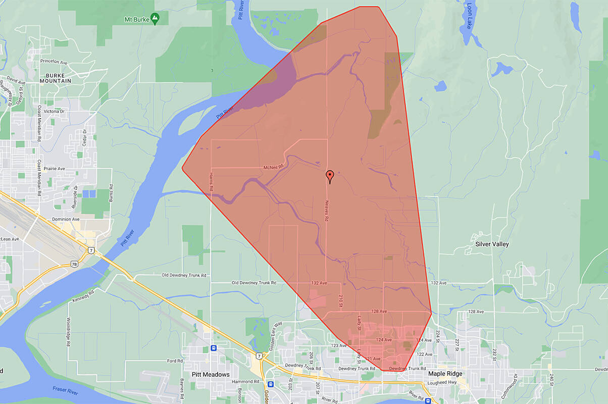 Large power outage puts 1,400 in the dark in Pitt Meadows and Maple ...